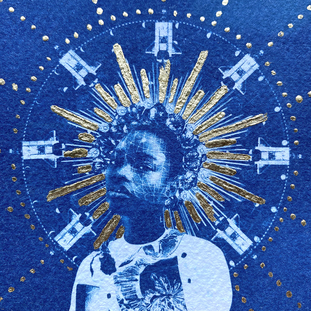 Counting Her Way to the Stars Study (Ode to Katherine Johnson)